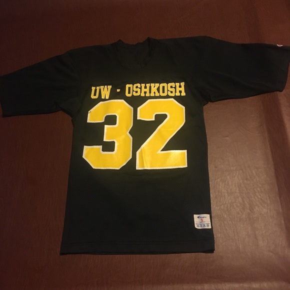 Champion | Shirts | Vtg 6s Champion Uw Oshkosh Jersey S | Poshmark